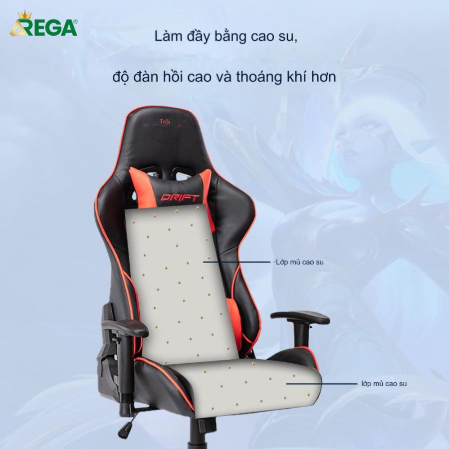 Ghế gaming REGA Zero V2 Ưu đãi lên đến 35% tại Rega